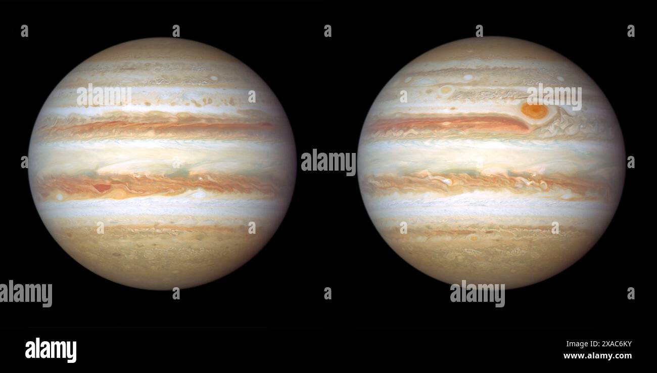 The great red spot on the surface of Jupiter. Movement and evolution ...