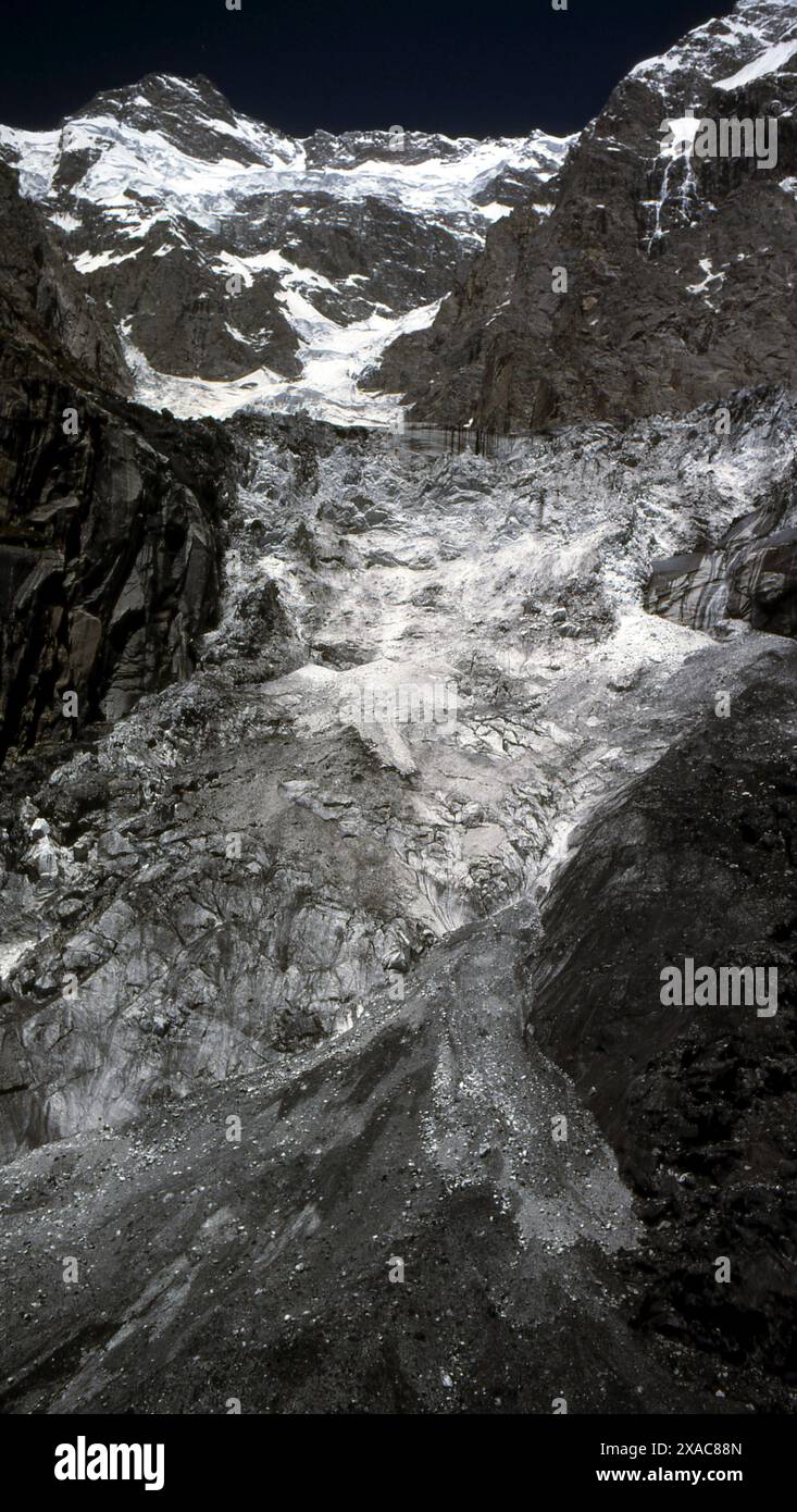Passu Glacier, Hunza. (Karakorum Mountains Stock Photo - Alamy