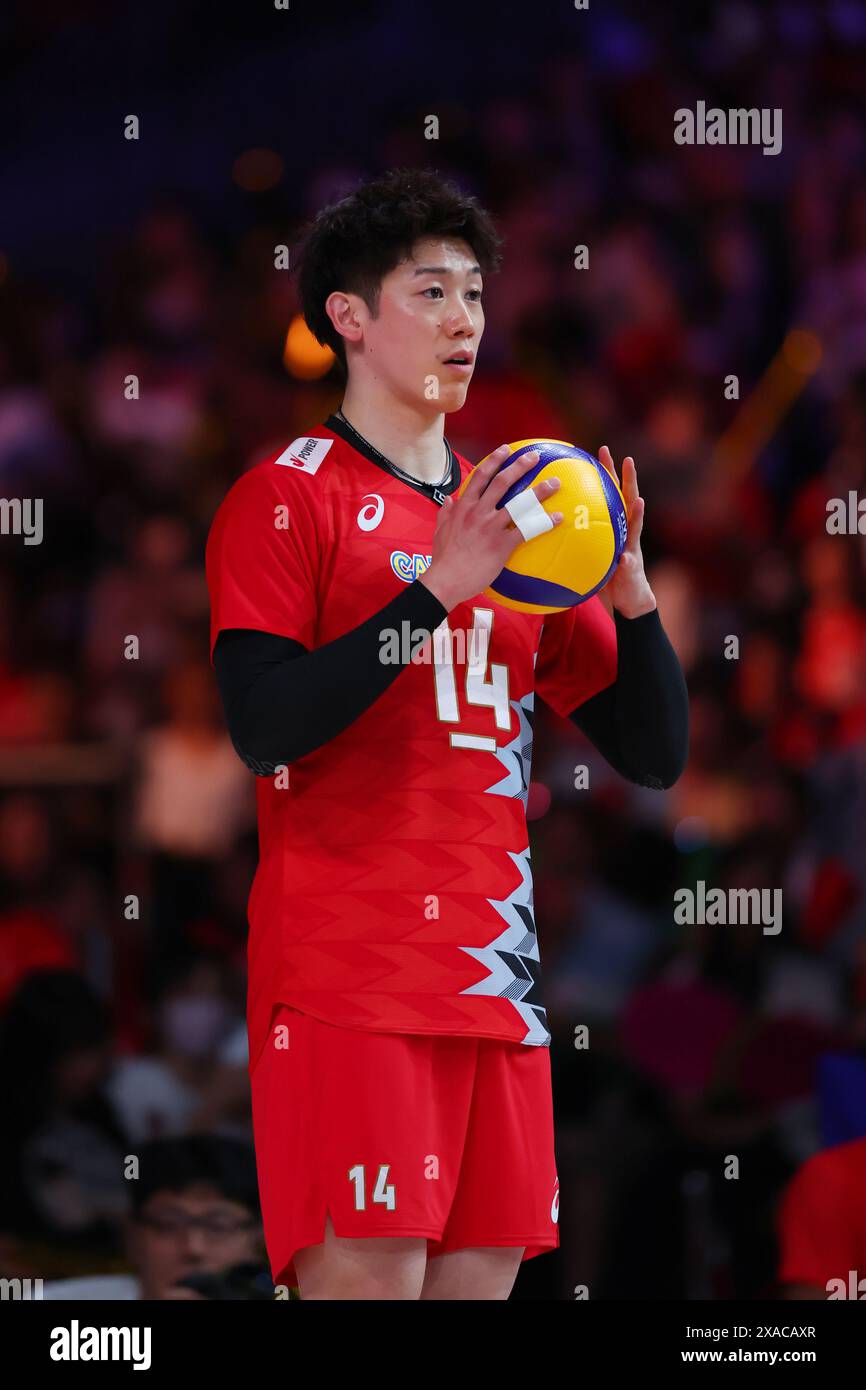 Yuki Ishikawa (JPN), JUNE 5, 2024 - Volleyball : FIVB Volleyball ...
