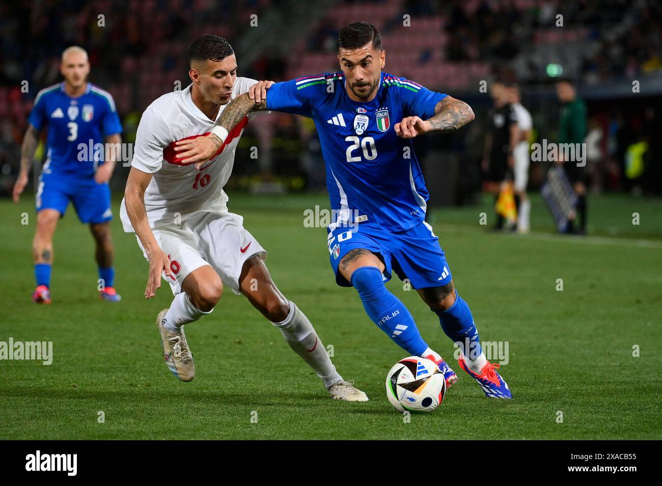 Bologna, Italy - June 4: during the match between Italy v Turkiye ...