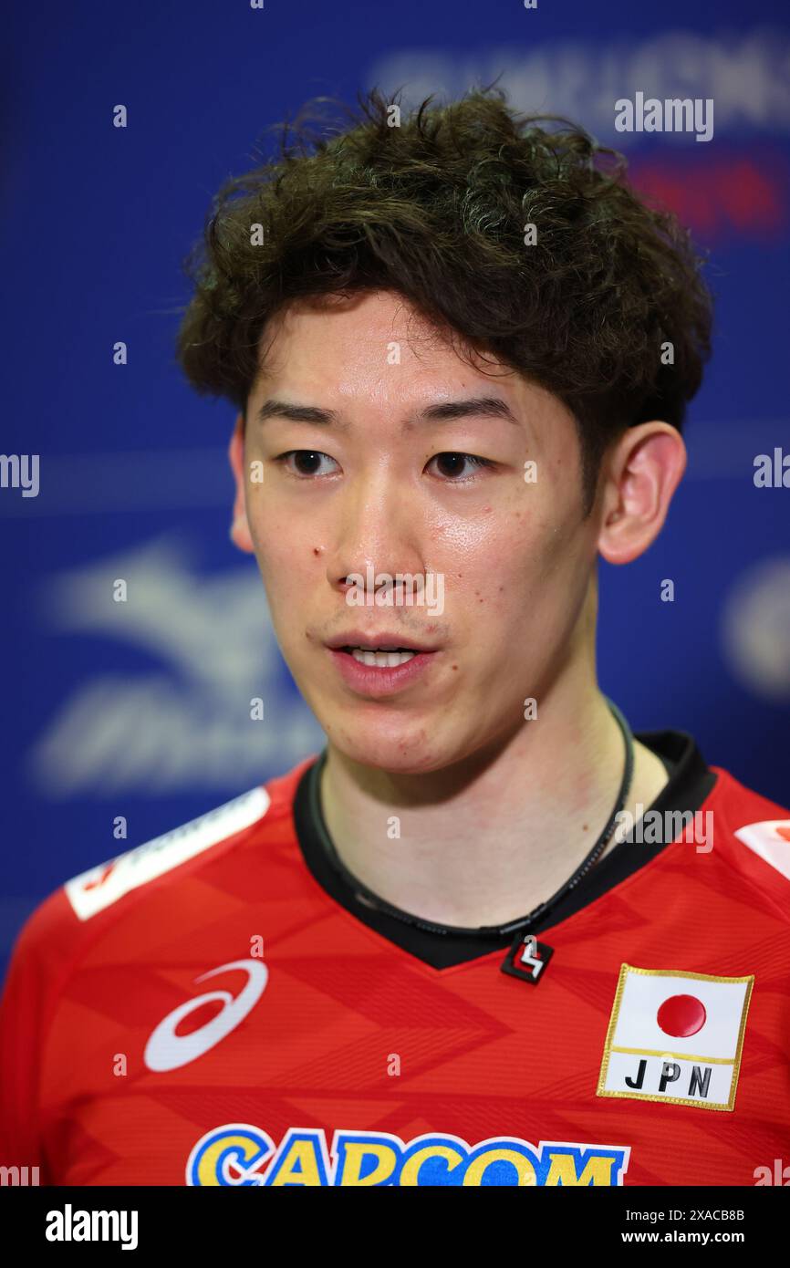 Yuki Ishikawa (JPN), JUNE 5, 2024 - Volleyball : FIVB Volleyball ...