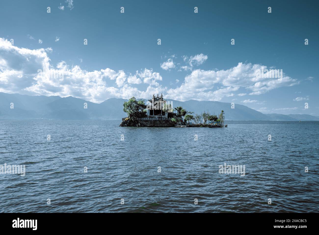 Landscape of Erhai Lake, located in Dali, Yunnan, China Stock Photo - Alamy