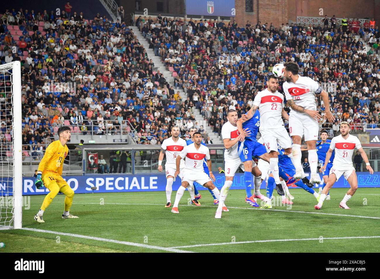 Bologna, Italy - June 4: during the match between Italy v Turkiye ...