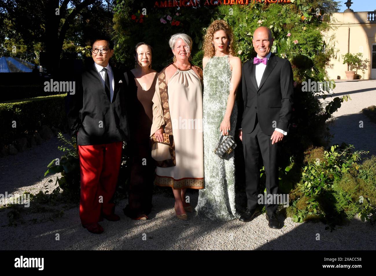 Rome: Villa Aurelia. McKim Medal Gala evening. In the photo: Calvin ...