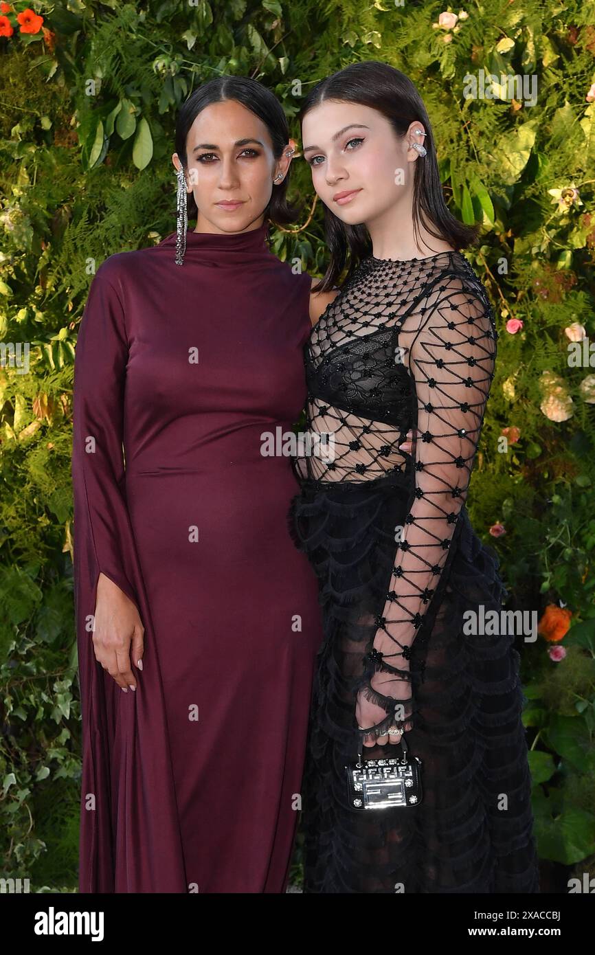 Rome: Villa Aurelia. McKim Medal Gala evening. In the photo: Delfina ...
