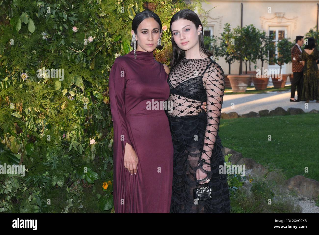 Rome, Villa Aurelia Evening McKim Medal Gala, In the photo: Delfina ...