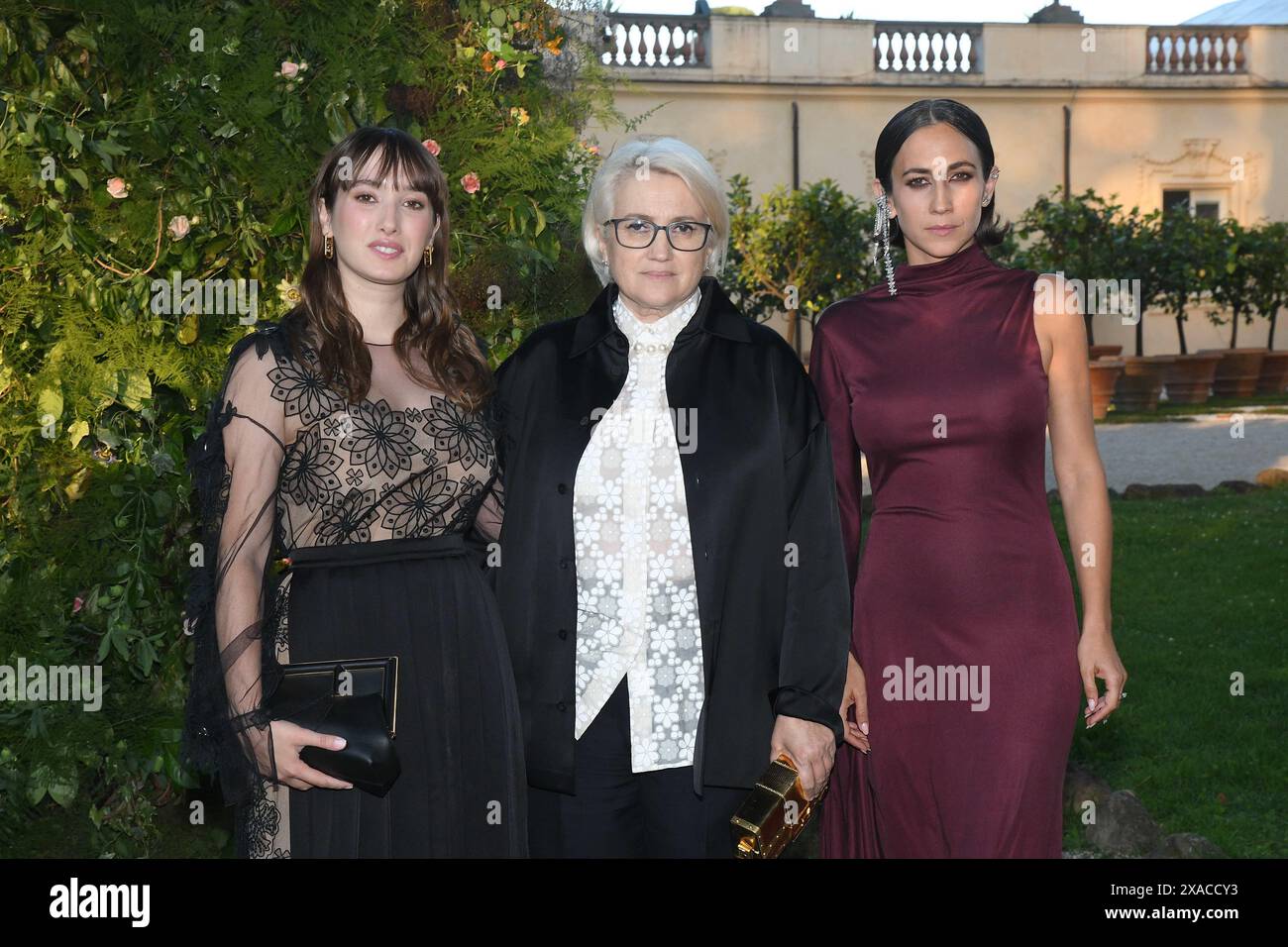 Rome, Villa Aurelia Evening McKim Medal Gala, In the photo: Leonetta ...