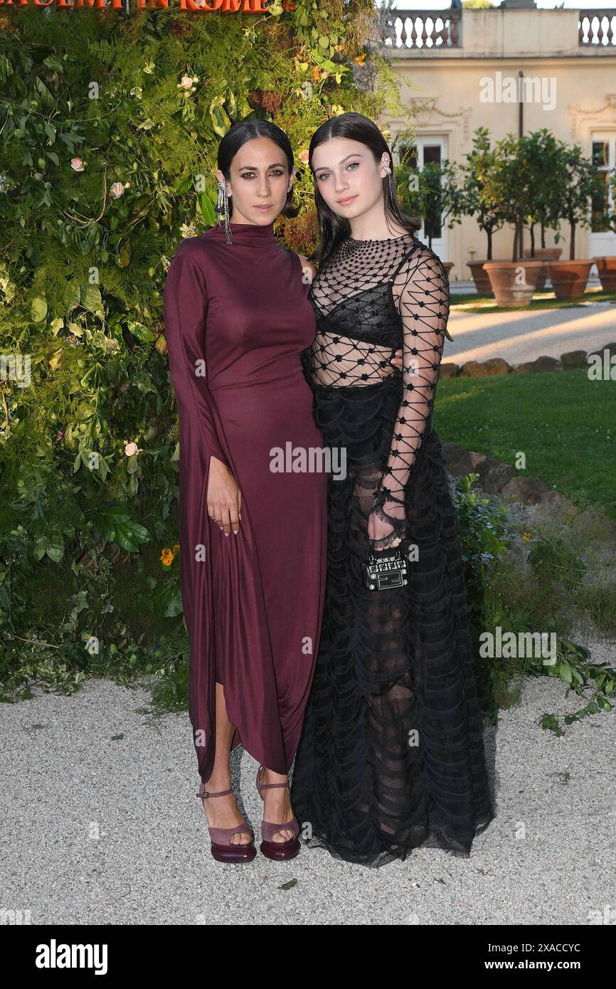 Rome, Villa Aurelia Evening McKim Medal Gala, In the photo: Delfina ...
