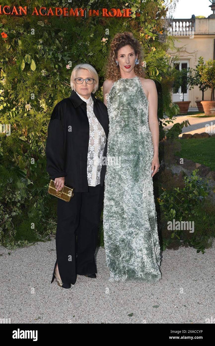Rome, Villa Aurelia Evening McKim Medal Gala, In the photo: Silvia ...