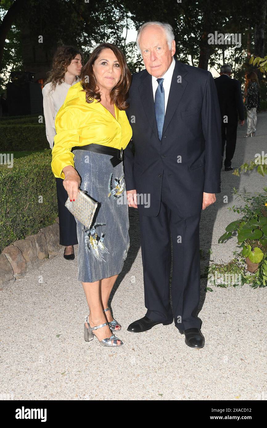 Rome, Villa Aurelia Evening McKim Medal Gala, In the photo: Beatrice ...