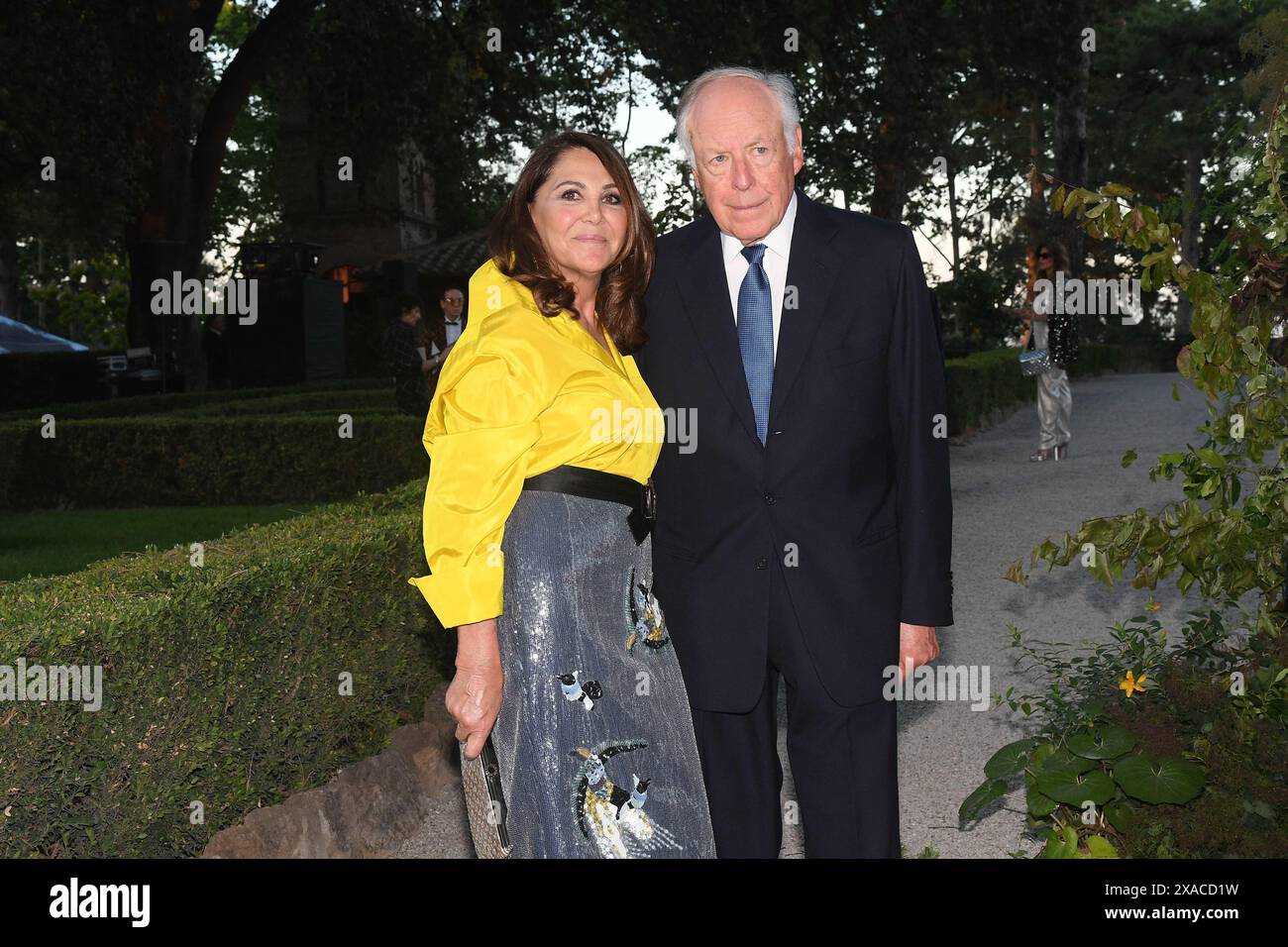 Rome, Villa Aurelia Evening McKim Medal Gala, In the photo: Beatrice ...