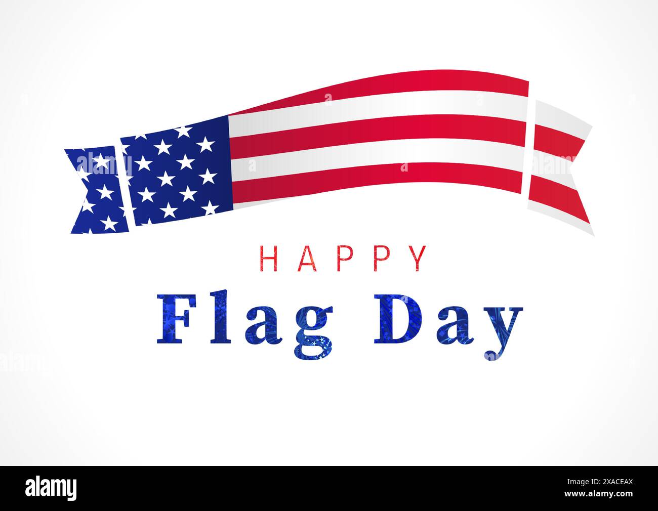 Happy Flag Day social media banner. Postcard concept. Billboard design ...