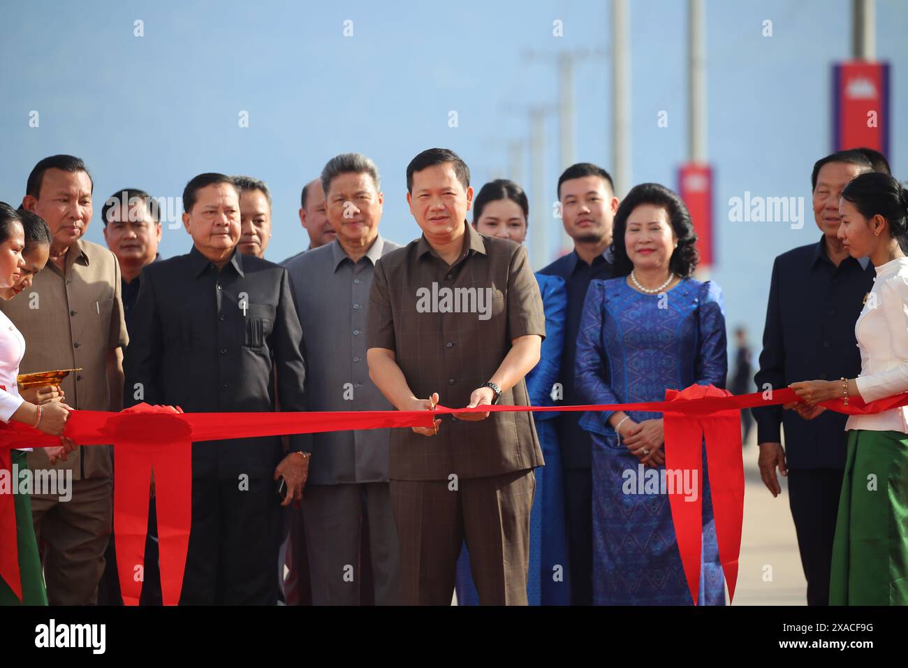 Kampot, Kampot Multipurpose Port in Kampot province. 6th June, 2024 ...