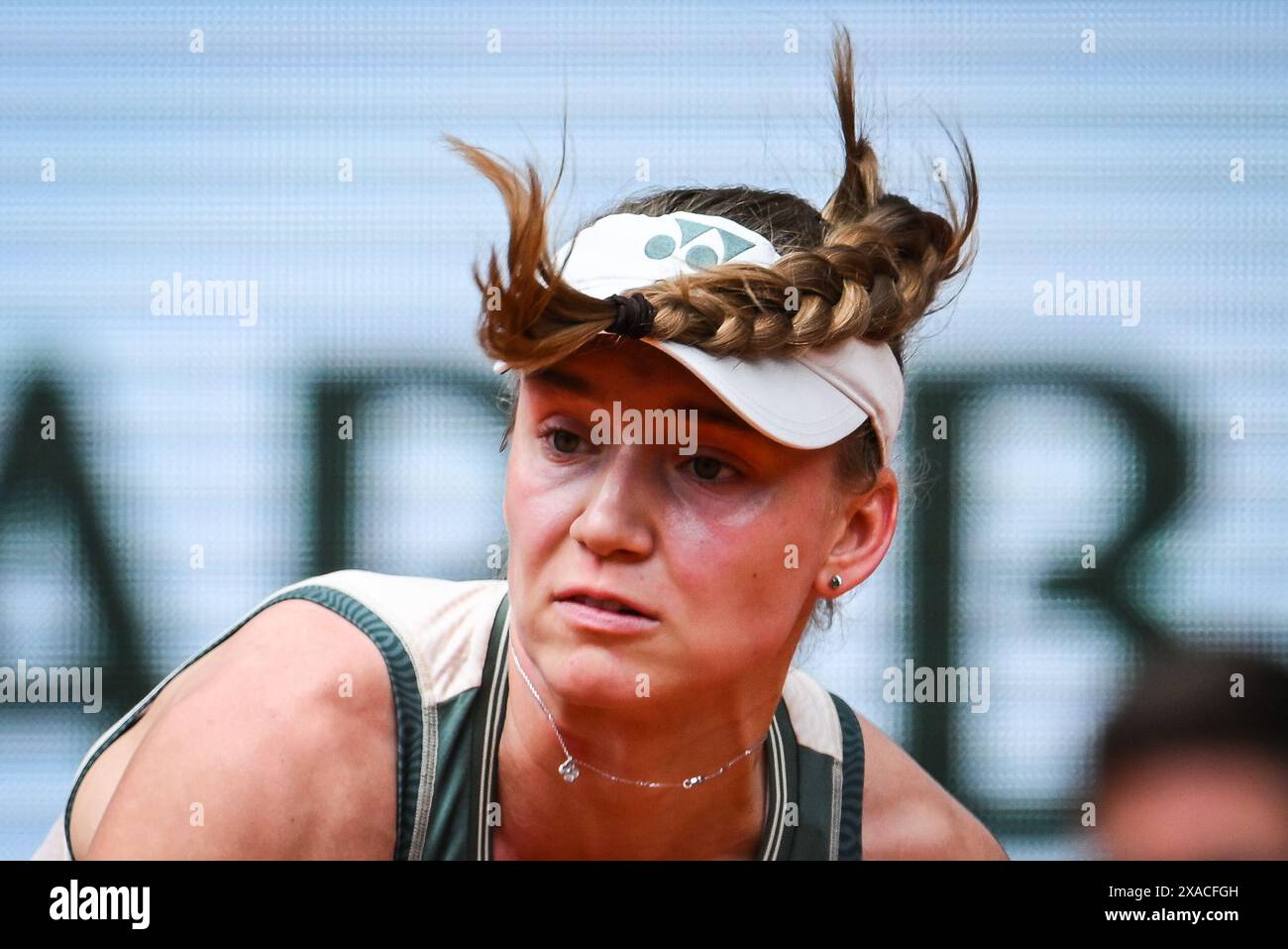 Elena RYBAKINA of Kazakhstan during the eleventh day of Roland-Garros ...