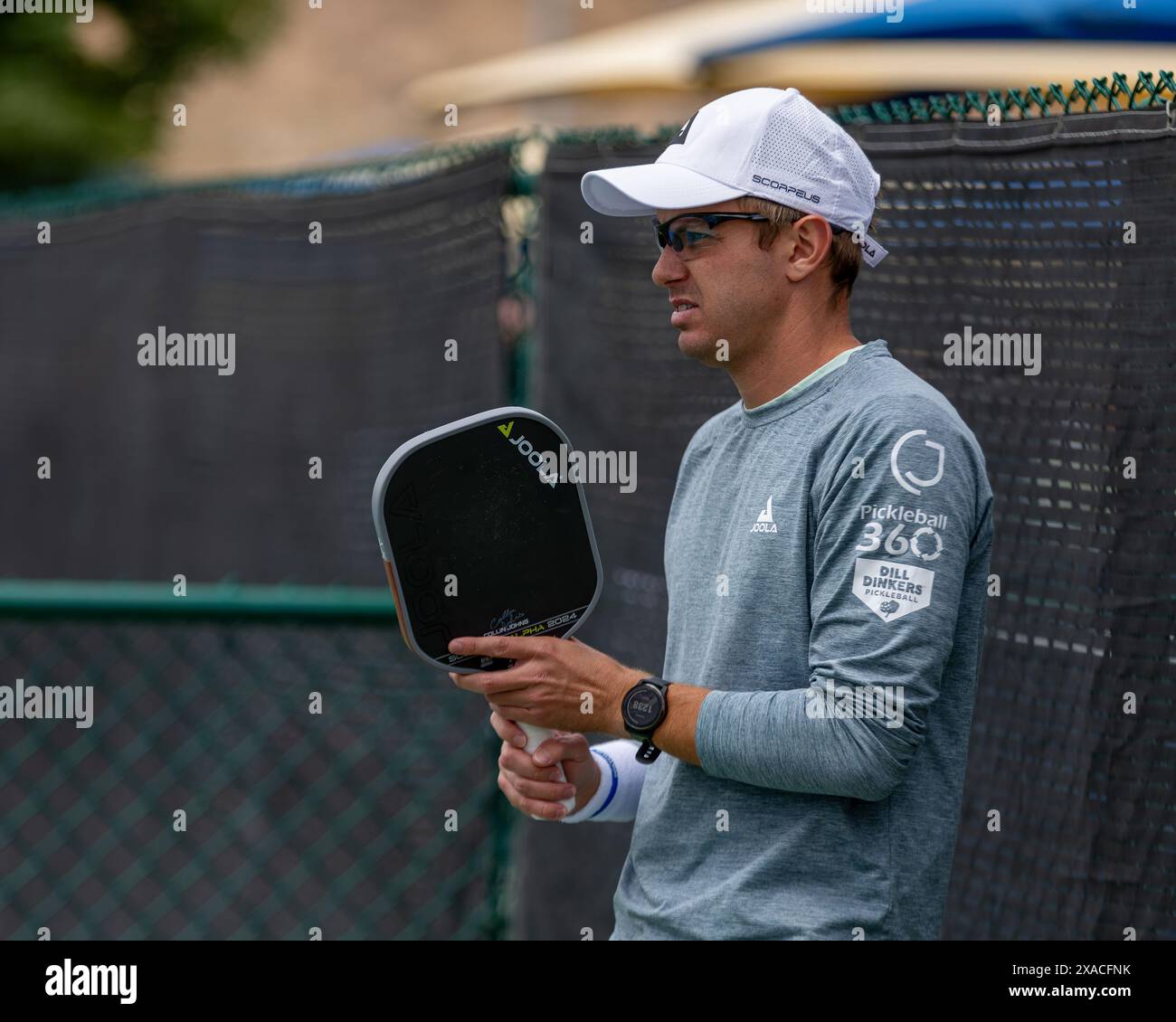 Collin Johns at the Selkirk PPA Red Rock Open in St. George, UT on 27 ...