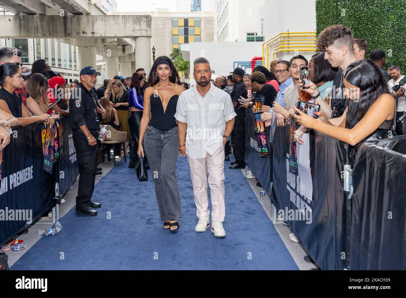 MIAMI, FLORIDA - JUNE 05: Jorge Bernal and Karla Birbragher attend the ...