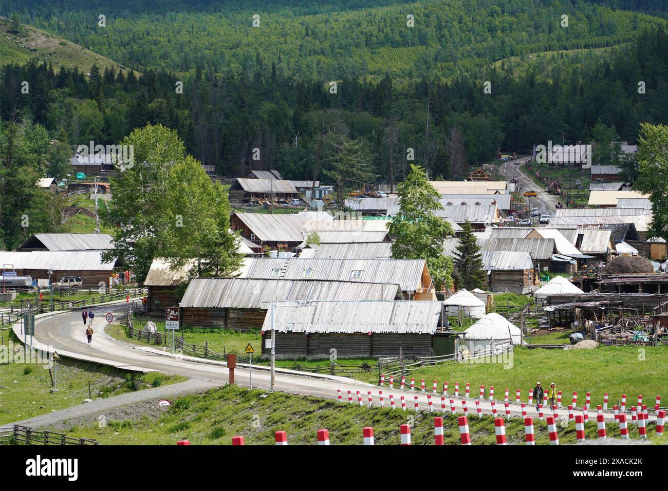 Habahe. 4th June, 2024. This photo taken on June 4, 2024 shows the ...