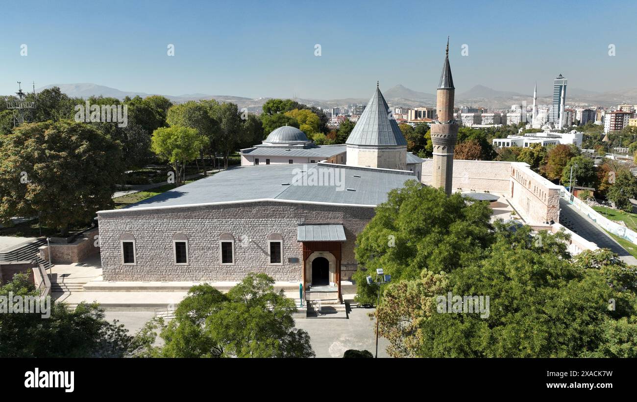 Konya Alaeddin Mosque was built in the 13th century during the ...