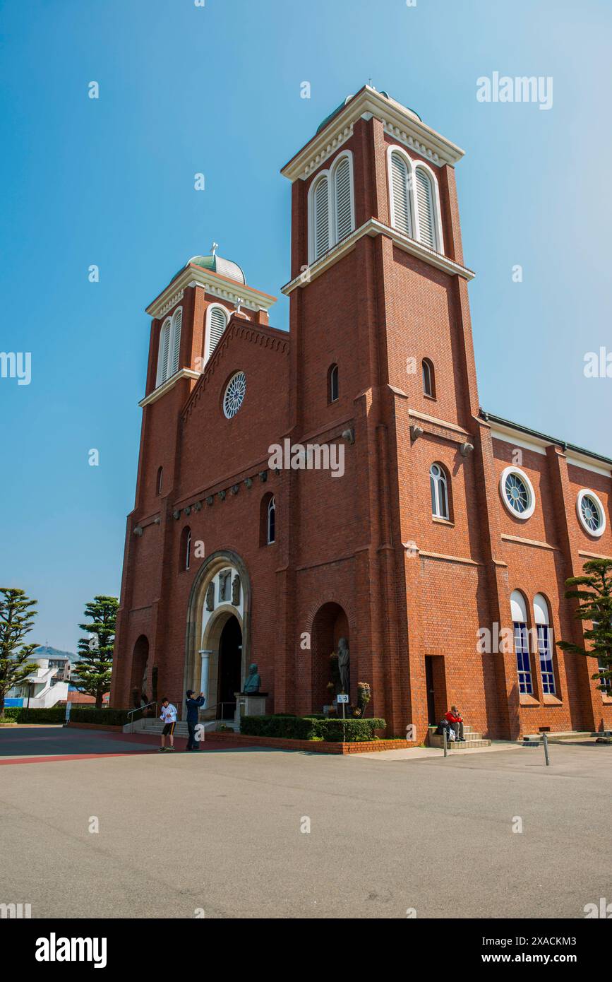 Christian church in Nagasaki, Kyushu, Japan, Asia Copyright ...