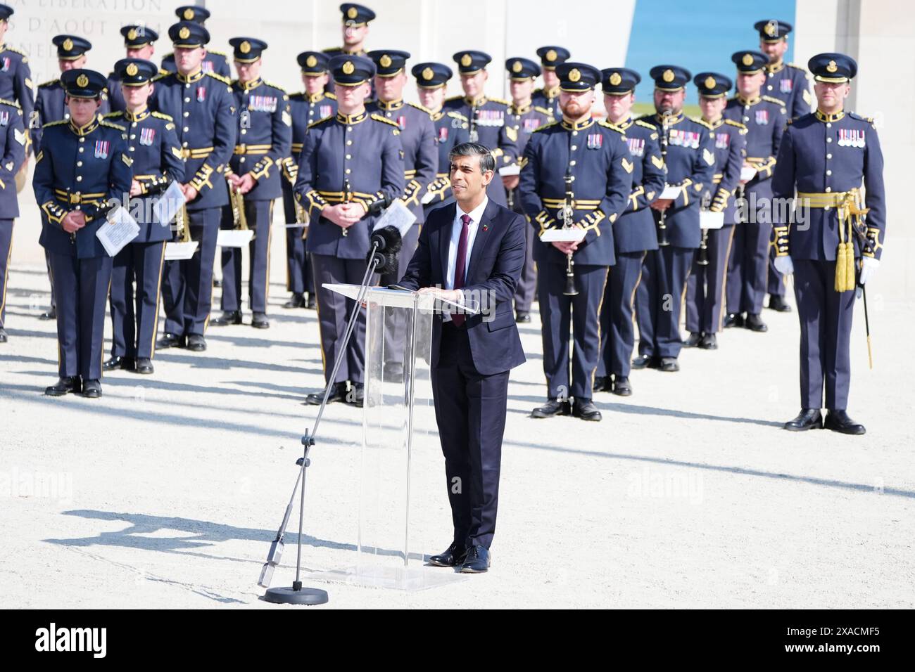 Prime Minister Rishi Sunak speaking during the UK national ...