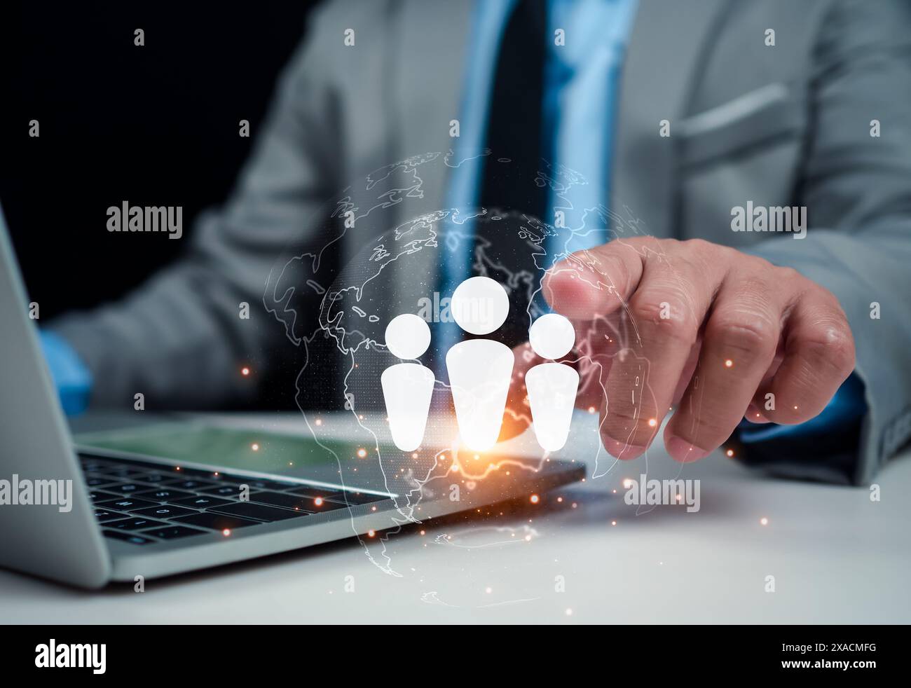 Target customer, Businessman selection of business target groups, Buyer ...