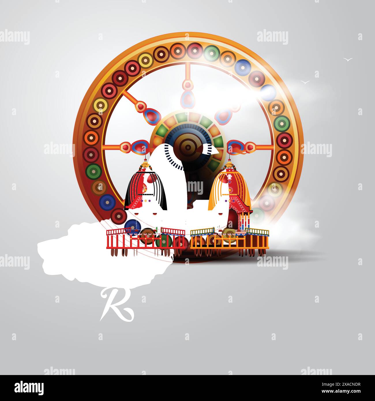 Indian festival Ratha Yatra of Lord Jagannath, Balabhadra and Subhadra ...