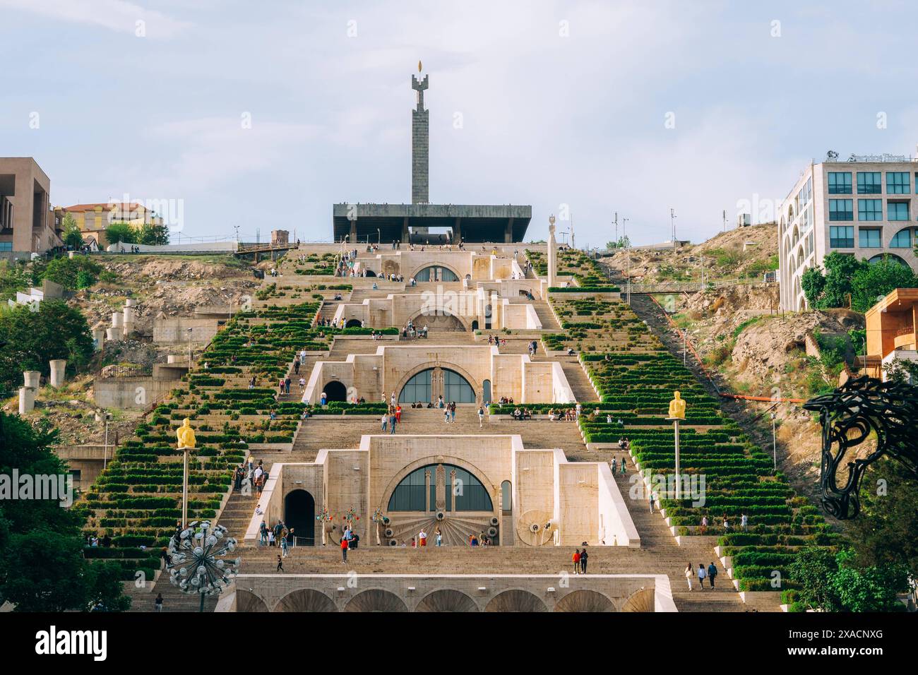 The Cascade Complex in Yerevan, Armenia Hayastan, Caucasus, Central ...
