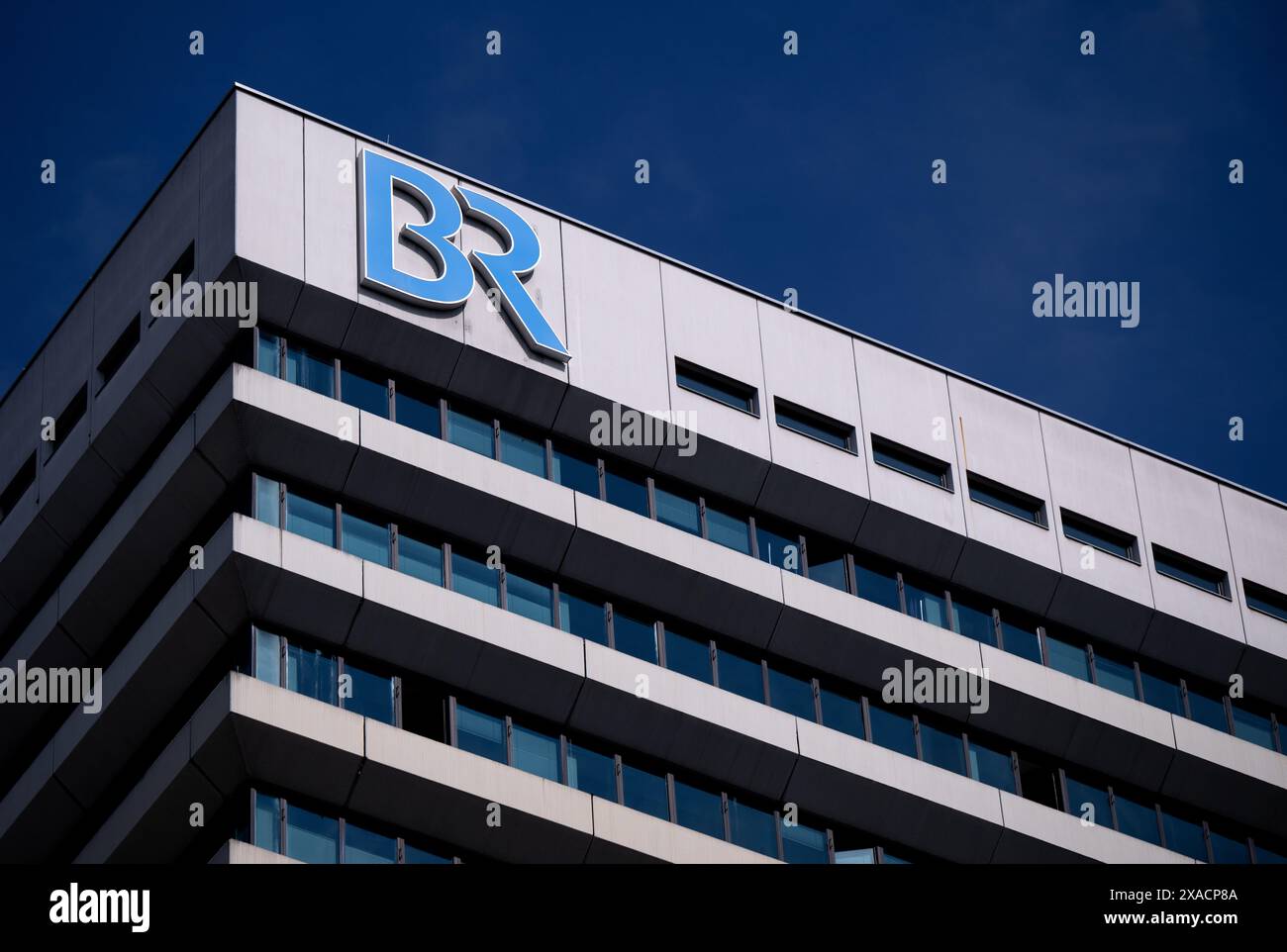 Munich, Germany. 06th June, 2024. The logo of Bayerischer Rundfunk (BR ...