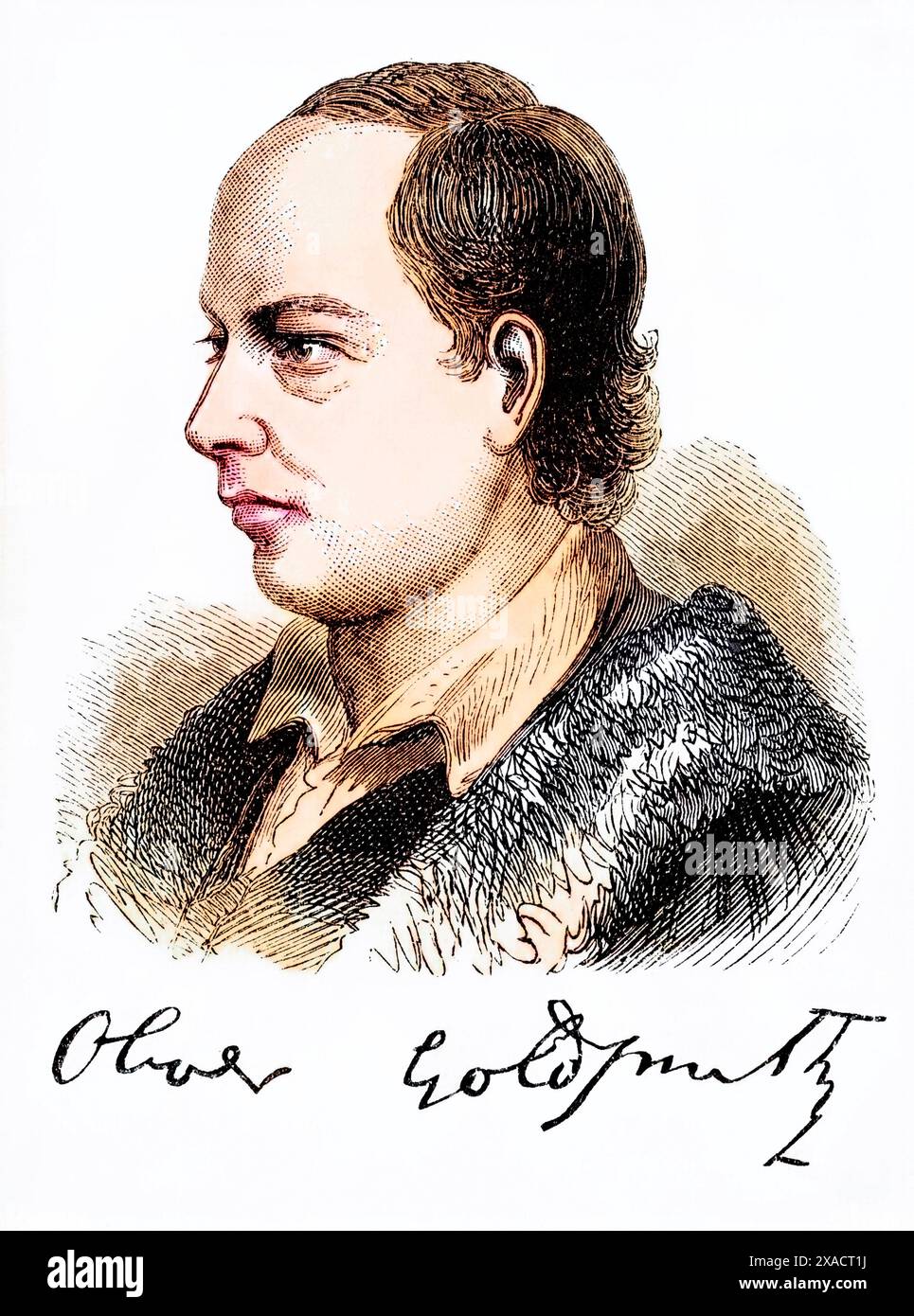 Portrait von oliver goldsmith hi-res stock photography and images - Alamy