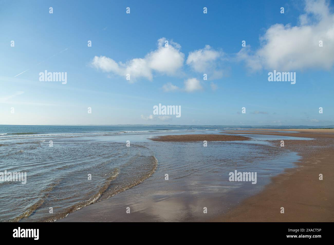 Tentsmuir beach on a sunny morning Stock Photo - Alamy