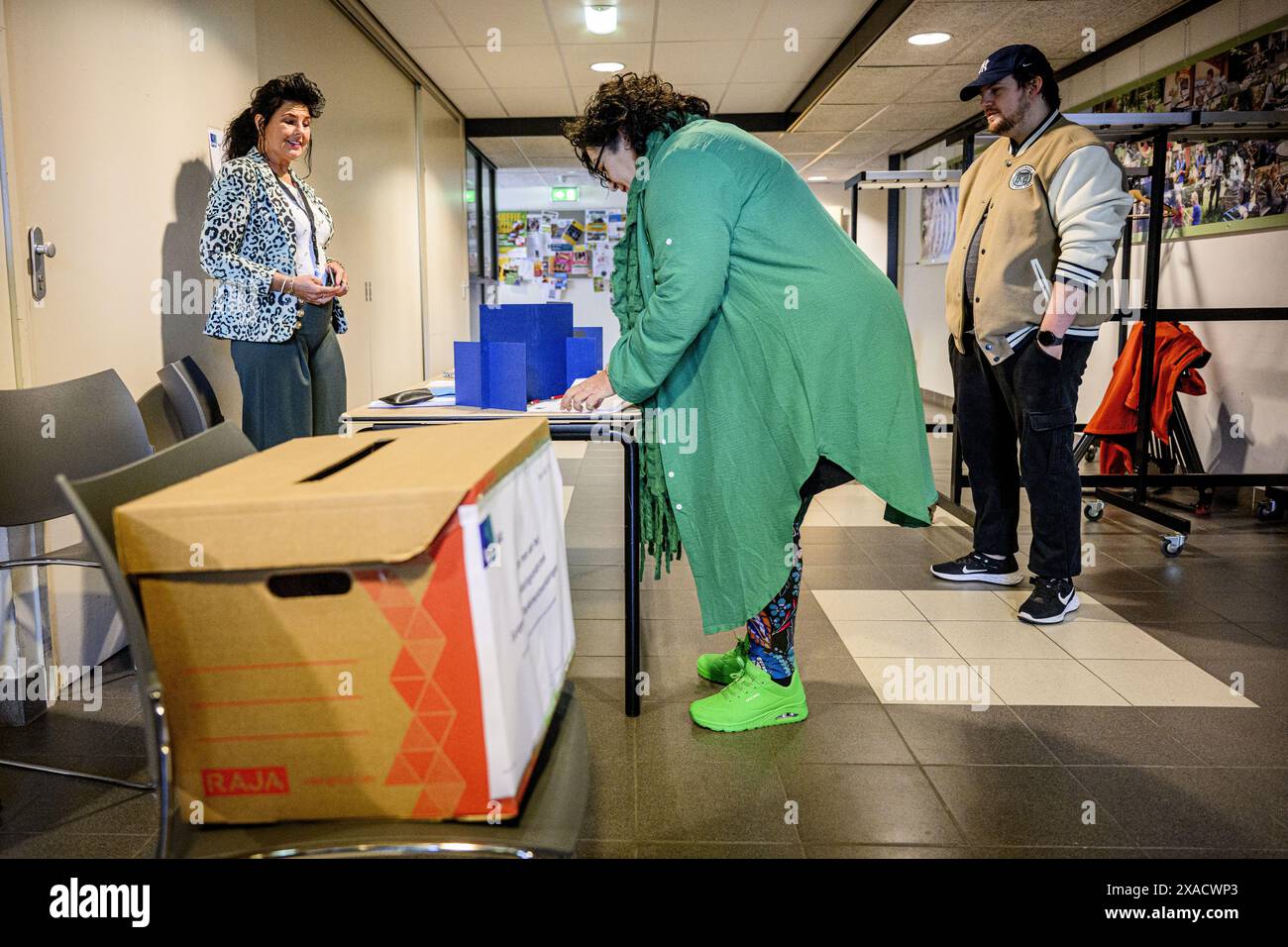 DIEPENVEEN - BBB party leader Caroline van der Plas after casting her ...