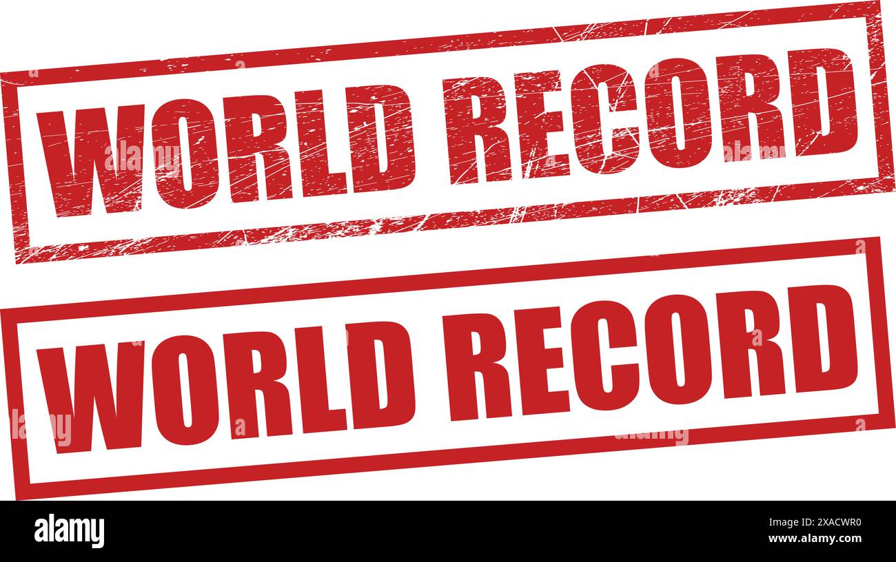 World record for Stock Vector Images - Alamy