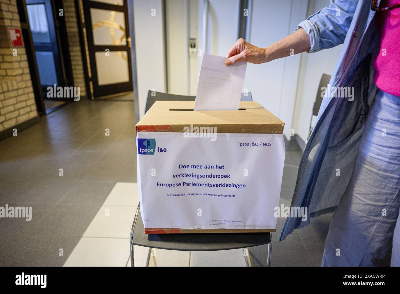 DIEPENVEEN - BBB party leader Caroline van der Plas after casting her ...
