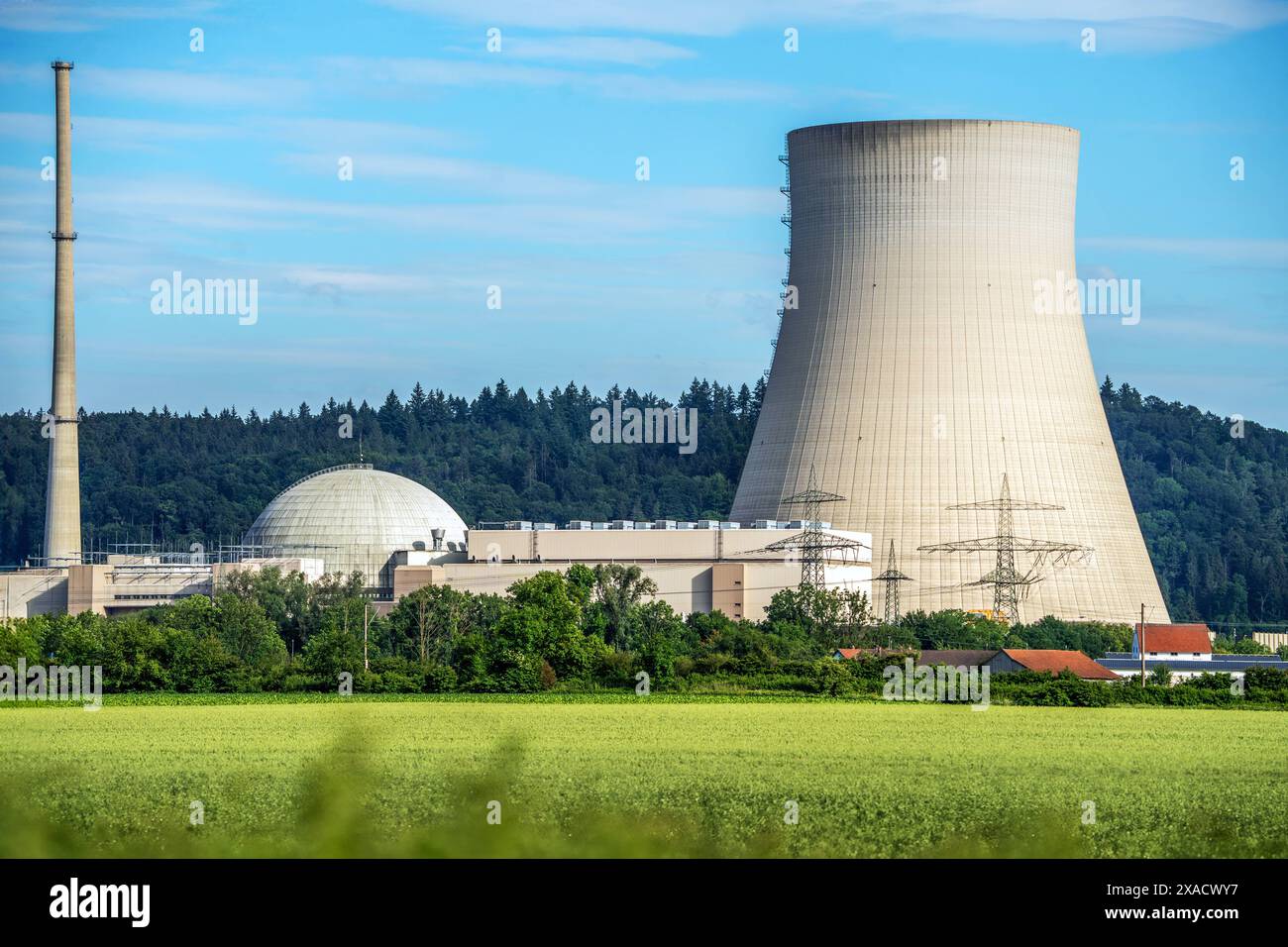 Kernkraftwerk Isar 2, wurde im April 2023 abgeschaltet, Atomausstieg ...
