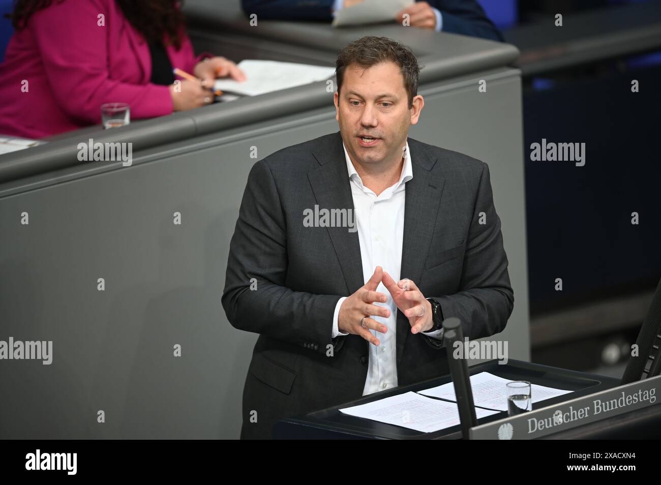 Berlin, Germany. 06th June, 2024. Lars Klingbeil, SPD Federal Chairman ...