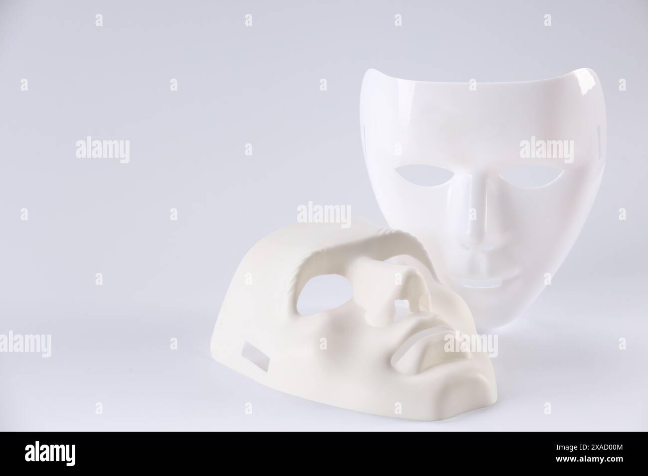 White comedy tragedy theatrical masks hi-res stock photography and ...