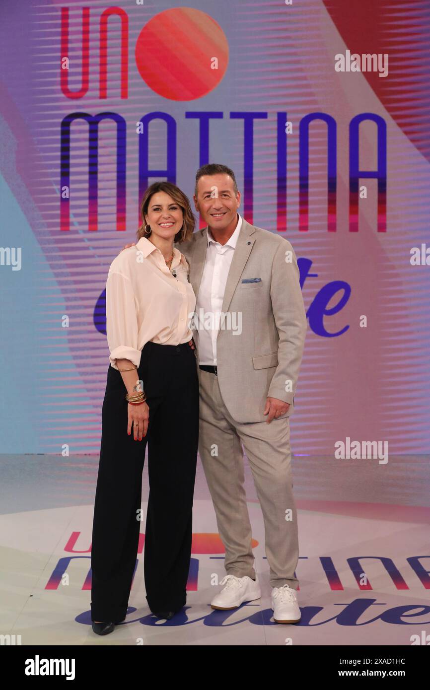 Rome, Italy. 06th June, 2024. Rome, Rai ex Teulada studios, TV ...