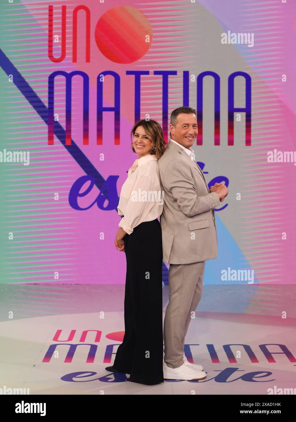 Rome, Italy. 06th June, 2024. Rome, Rai ex Teulada studios, TV ...