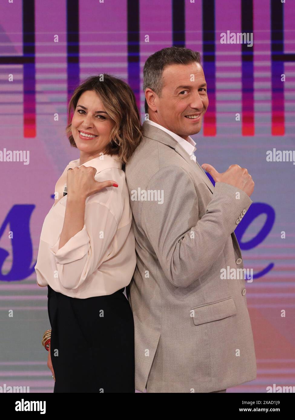 Rome, Italy. 06th June, 2024. Rome, Rai ex Teulada studios, TV ...