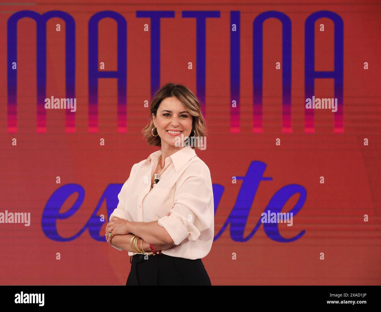 Rome, Italy. 06th June, 2024. Rome, Rai ex Teulada studios, TV ...