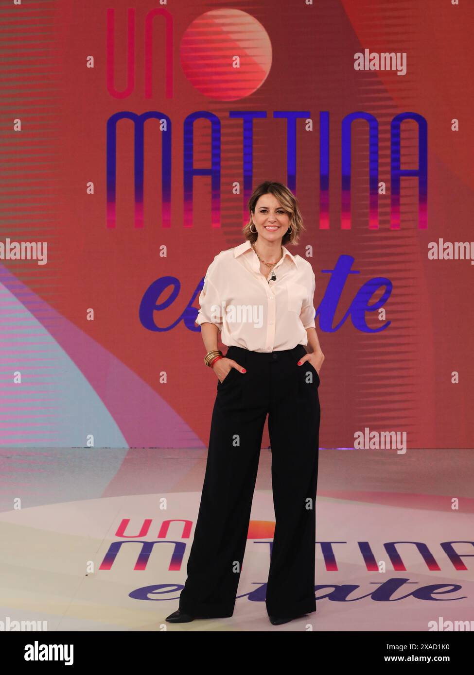 Rome, Italy. 06th June, 2024. Rome, Rai ex Teulada studios, TV ...