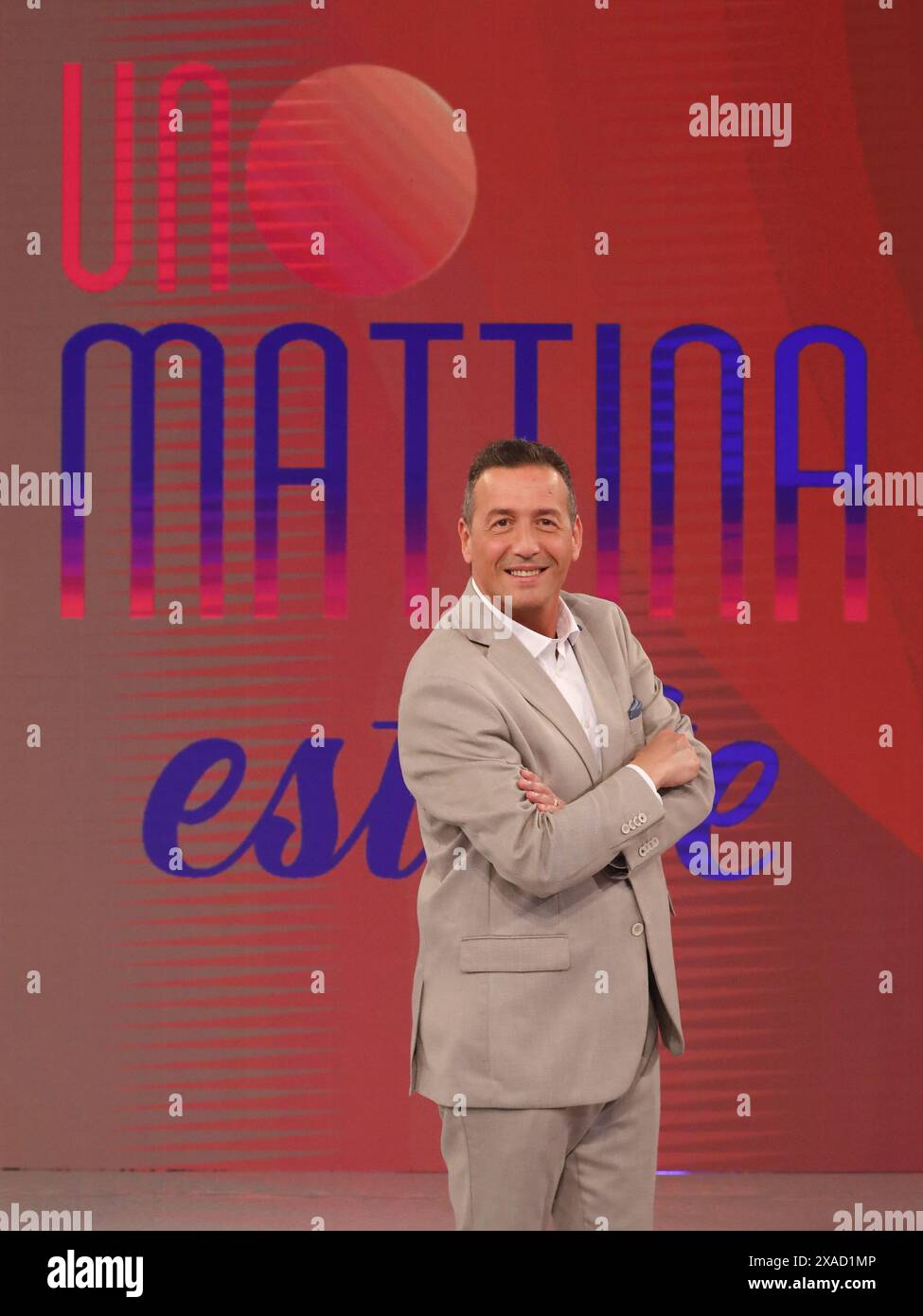 Rome, Italy. 06th June, 2024. Rome, Rai ex Teulada studios, TV ...