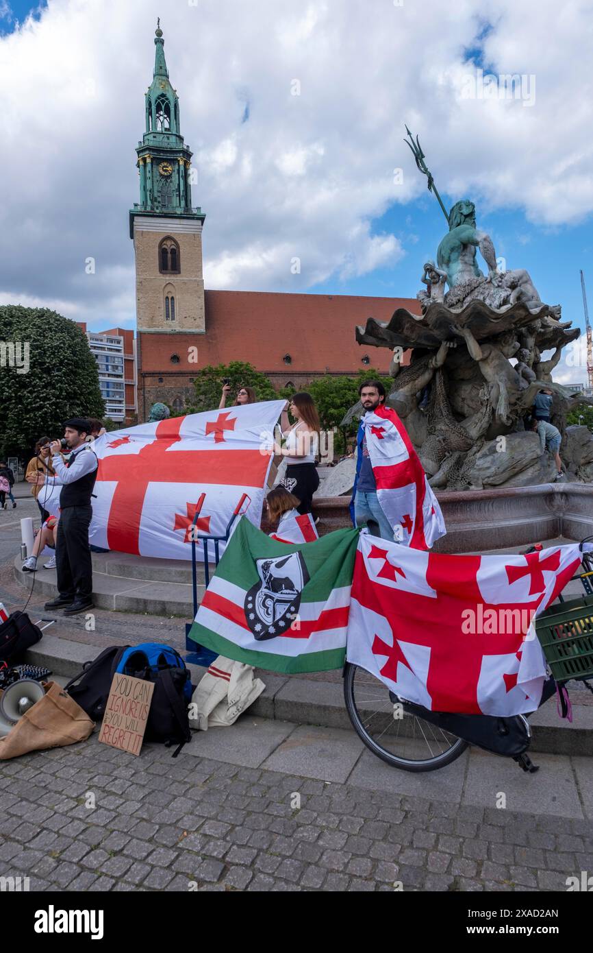 Germany, Berlin, 11 May 2024, Georgian March: Yes to Europe! Say no to ...