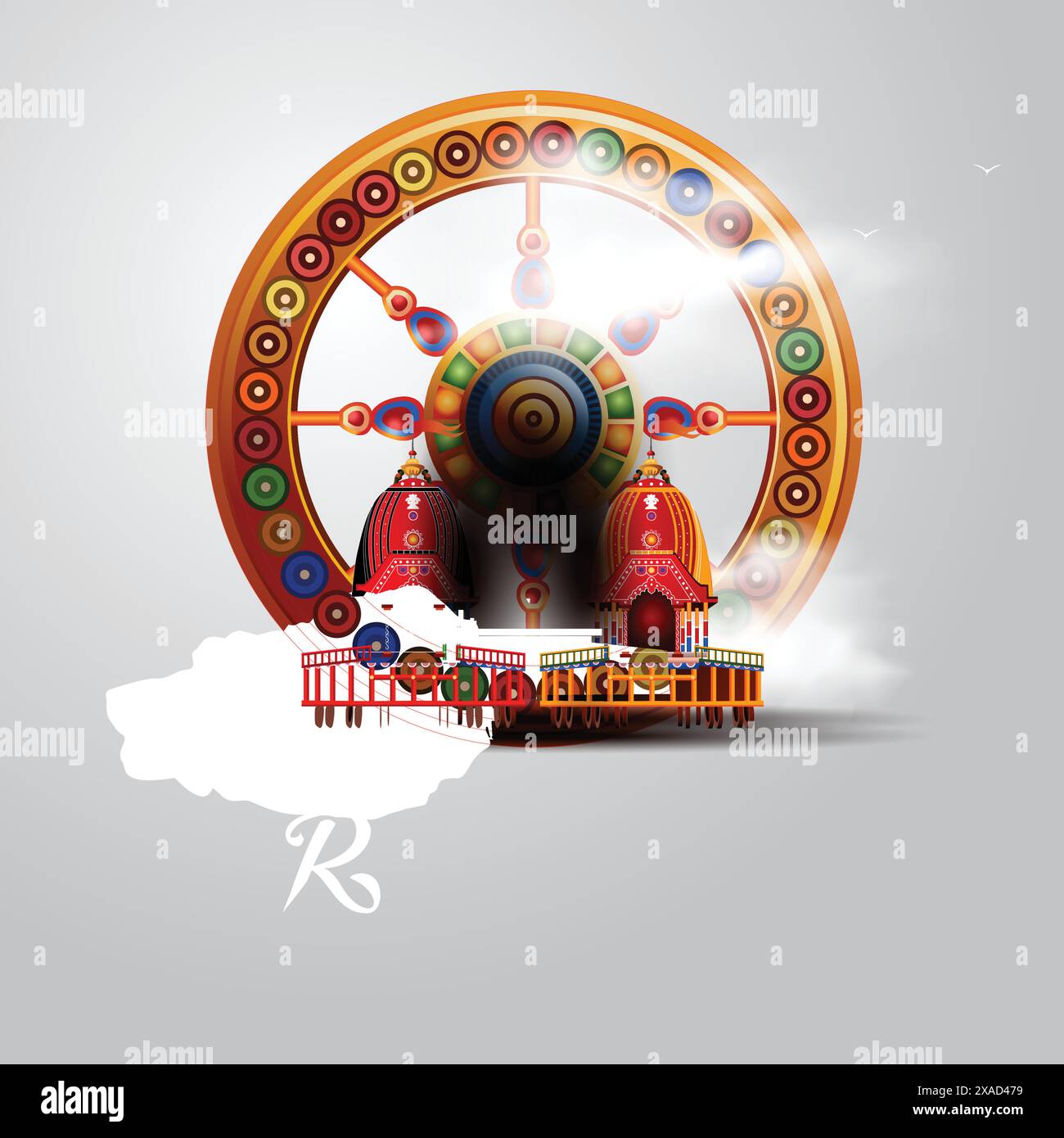 Indian festival Ratha Yatra of Lord Jagannath, Balabhadra and Subhadra ...