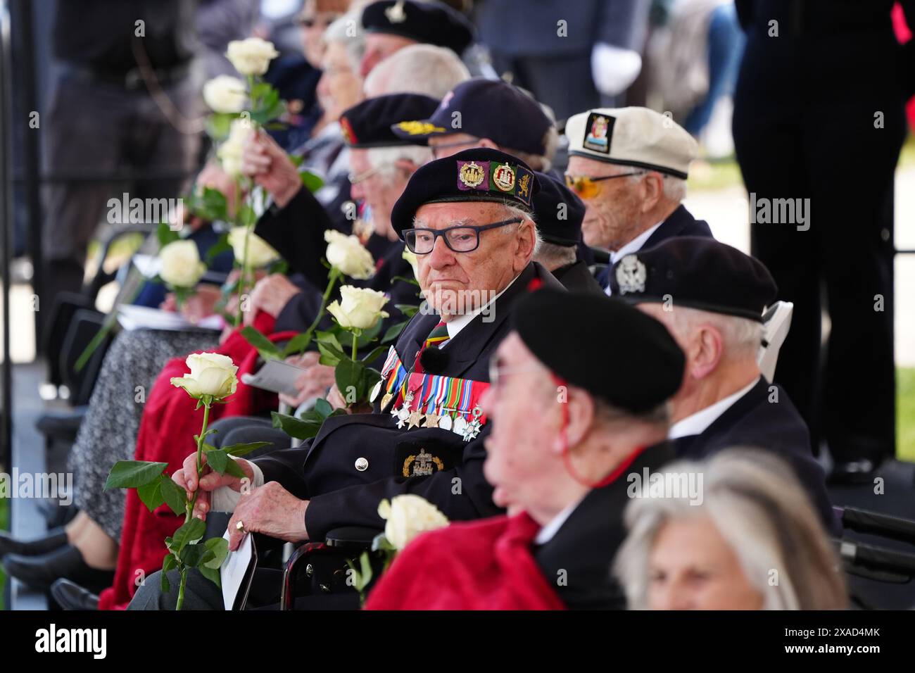 Veterans, including Ambassador for the British Normandy Memorial, Ken ...