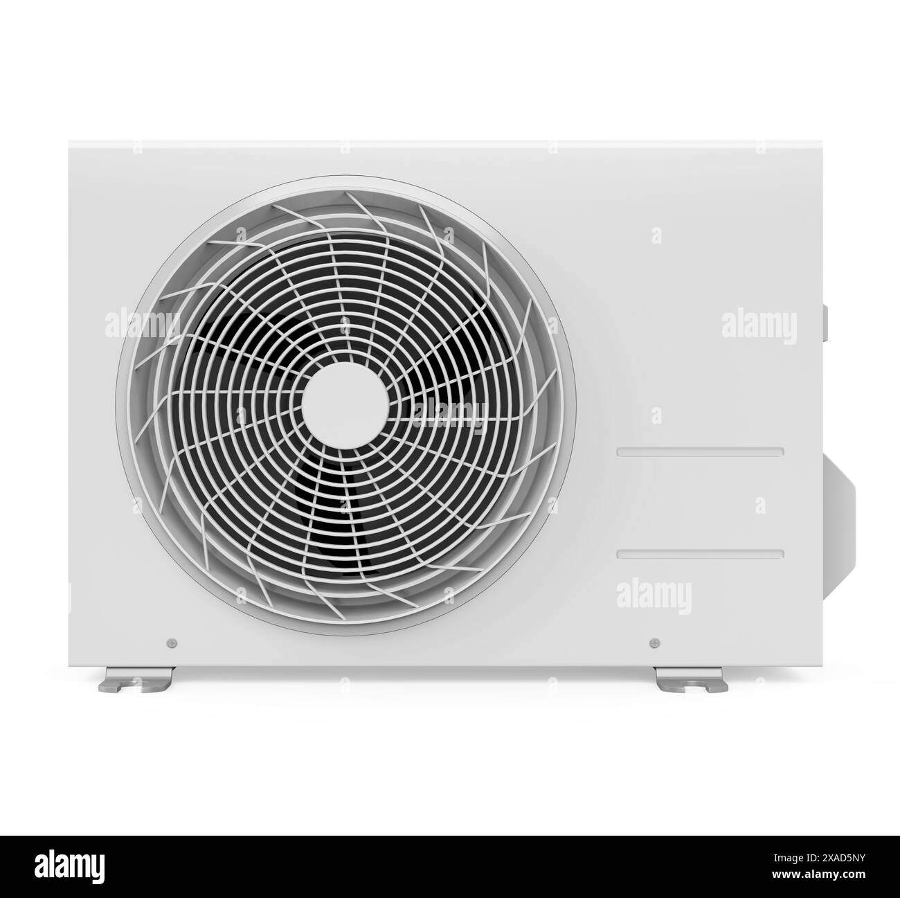Air Conditioner Outdoor Unit Isolated Stock Photo - Alamy