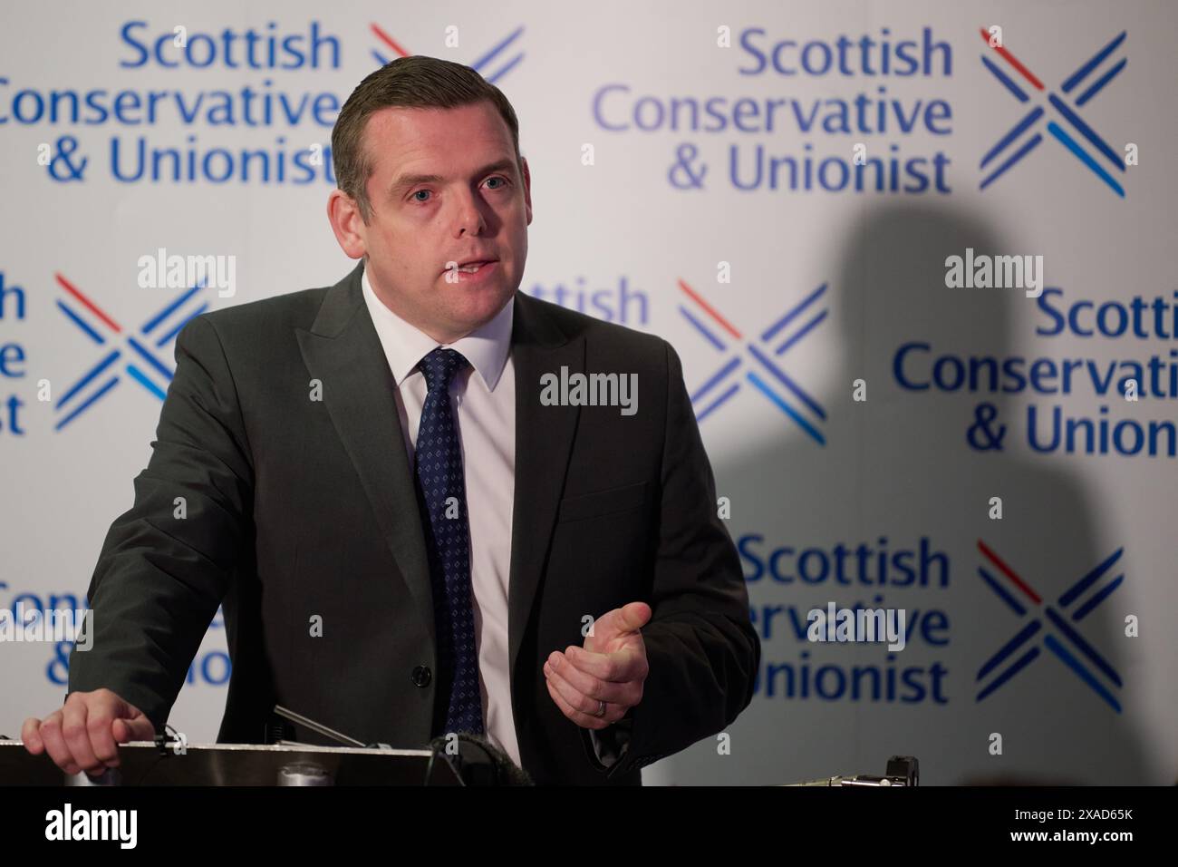 Edinburgh Scotland, UK 06 June 2024. Scottish Conservative leader ...