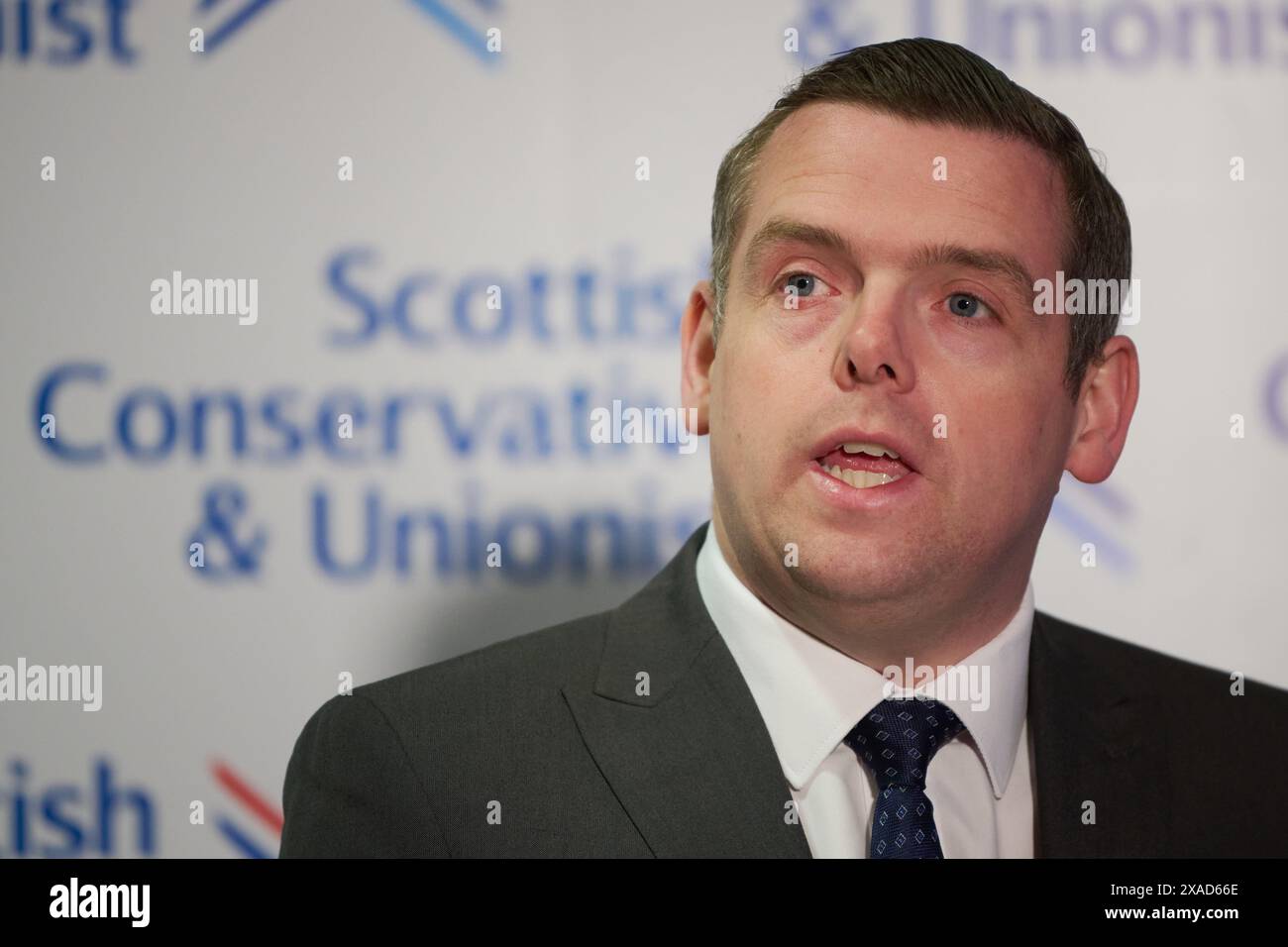 Edinburgh Scotland, UK 06 June 2024. Scottish Conservative leader ...