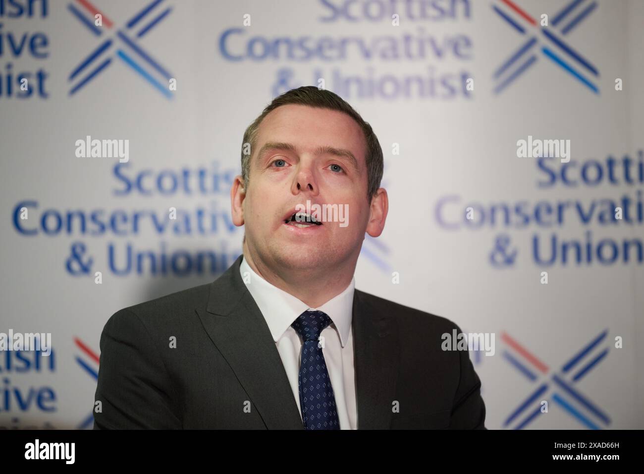 Edinburgh Scotland, UK 06 June 2024. Scottish Conservative leader ...