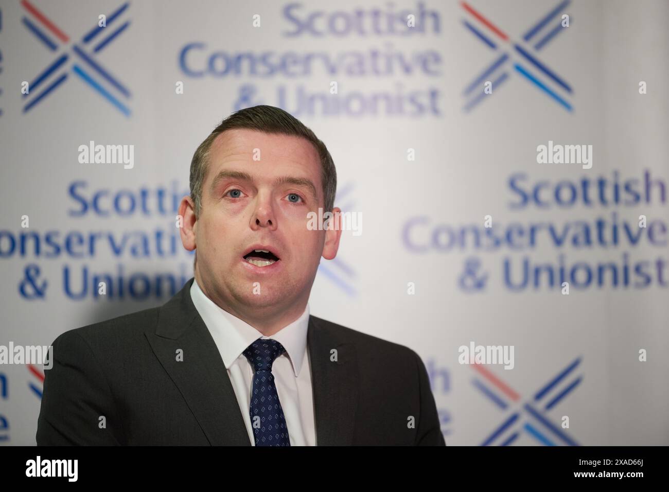 Edinburgh Scotland, UK 06 June 2024. Scottish Conservative leader ...